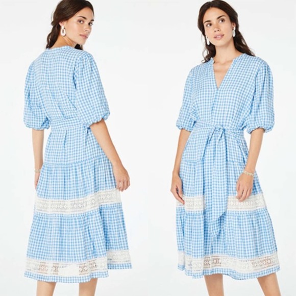 Roberta Roller Rabbit | Dresses | Roberta Roller Rabbit Gingham Valonia ...
